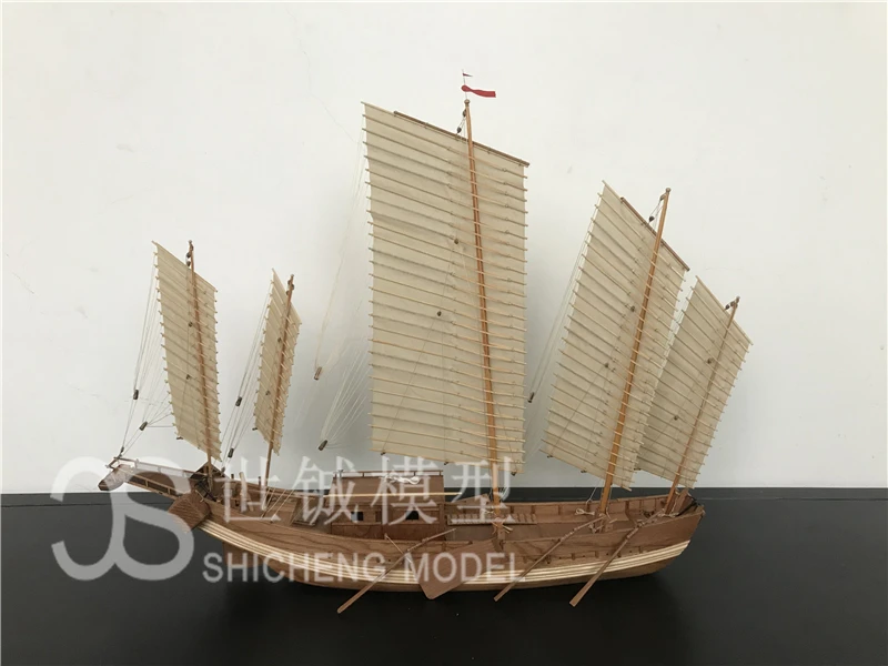 Wooden Ship Kit Scale 1/50 Ancient China Ship Chinese Junk Ship Kit ...
