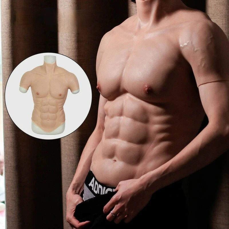 Silicone muscle chest - fashiony.pk