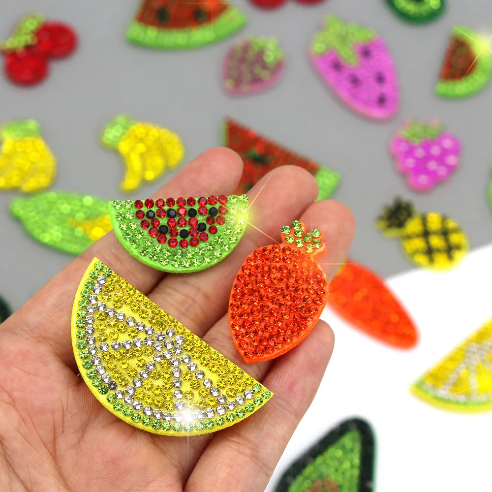 Patches Applique Clothes Strawberry | Patches Clothes Fruit | Cherry ...