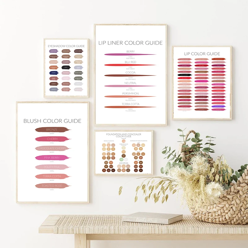 Lipstick Color Chart