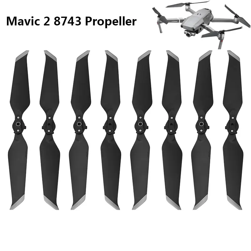 4/8pcs Propeller For Dji Mavic 2 Pro Zoom 8743 Low-noise Props Quick ...