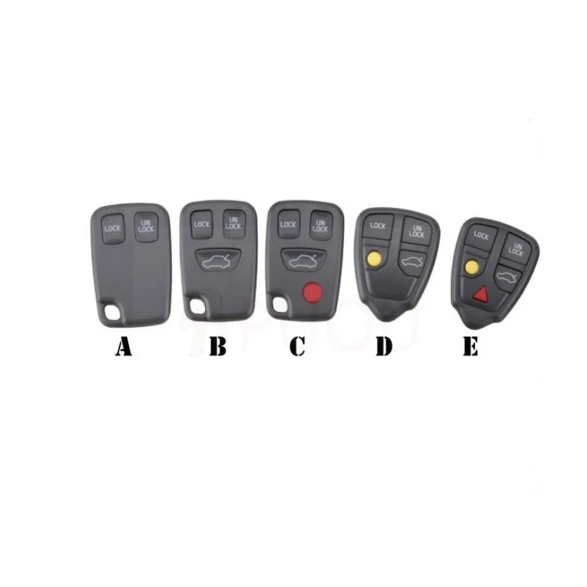 Carro de Controle remoto Chave Shell Para A Volvo S40 S60 S80 V70 XC70 ...