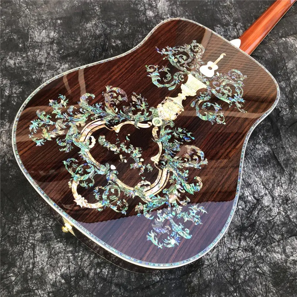 Custom Acoustic Guitars Inlay