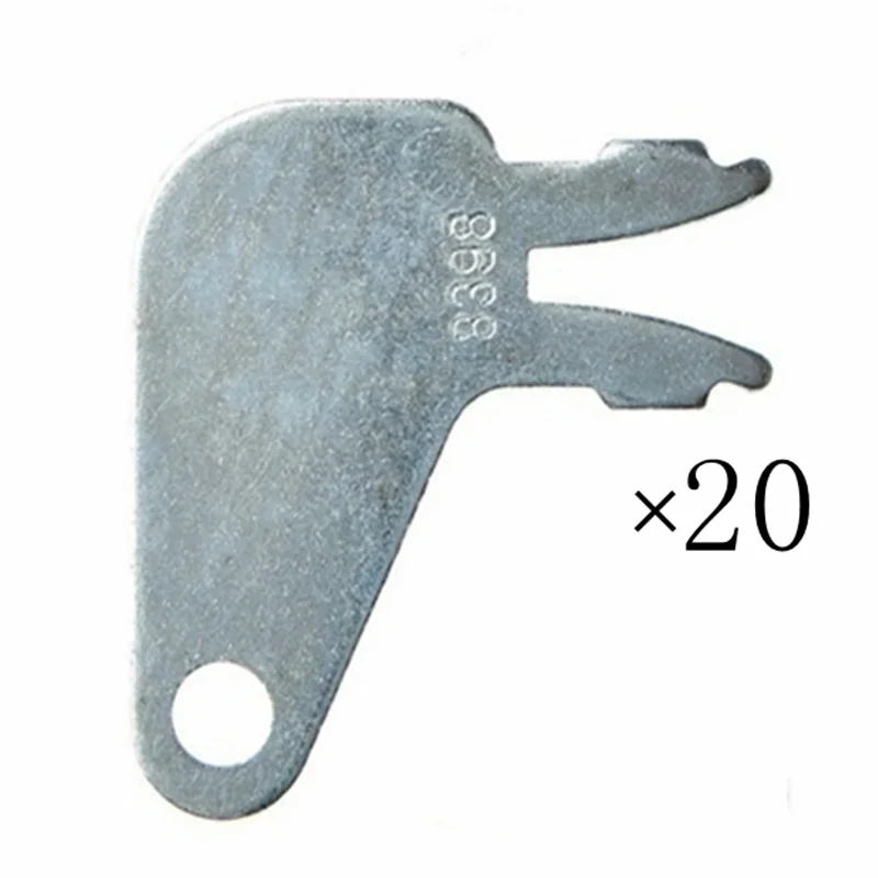 20Pc-key-7N0718-8H-5306-Forked-Keys-For-CAT-For-Caterpillar-Switch ...