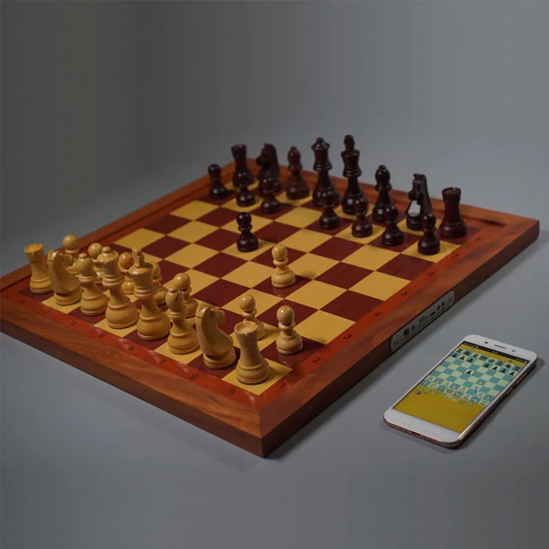 Smart Electronic Chessboard International Chess Wood Chess Game ...