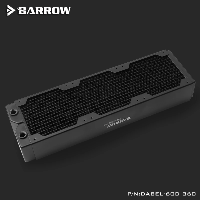 Barrow 360 Heatsink Thickness 60mm Red Copper Radiator Support 120mm Fans Dabel-60d 360 - Fluid ...