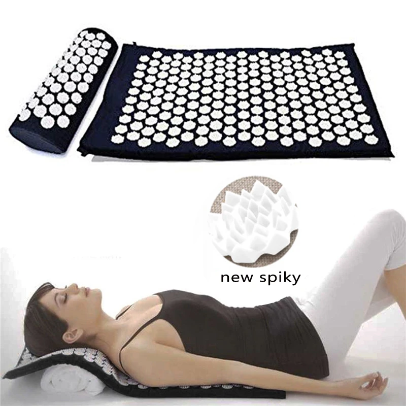 Acupuncture-Massage-Mat-Or-Pillow-Or-Set-Fitness-Yoga-Mat-Spiky-Cushion ...