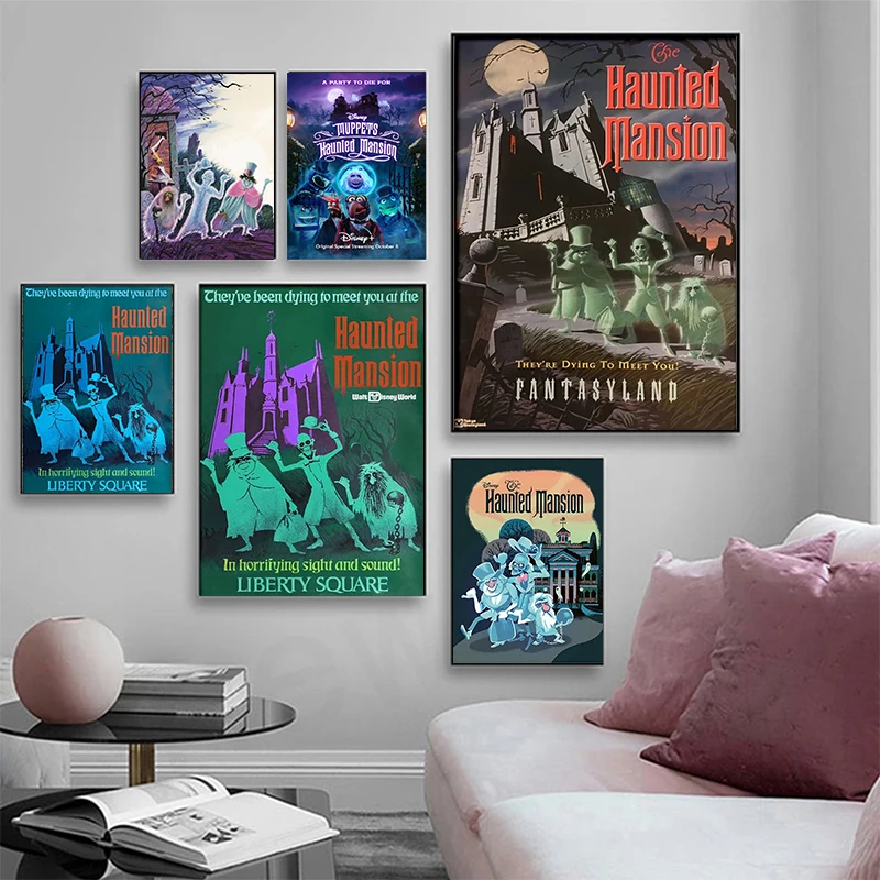 Haunted Mansion Liberty Square Poster