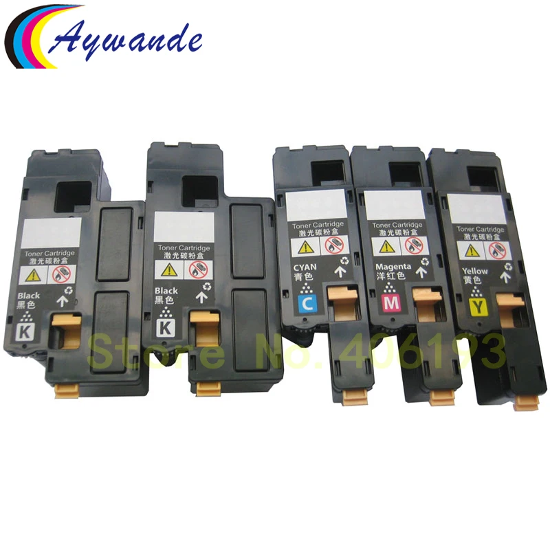 5-X-Toner-Cartridge-for-Fuji-Xerox-Docuprint-CP105-CP105b-CP205-CP205w ...