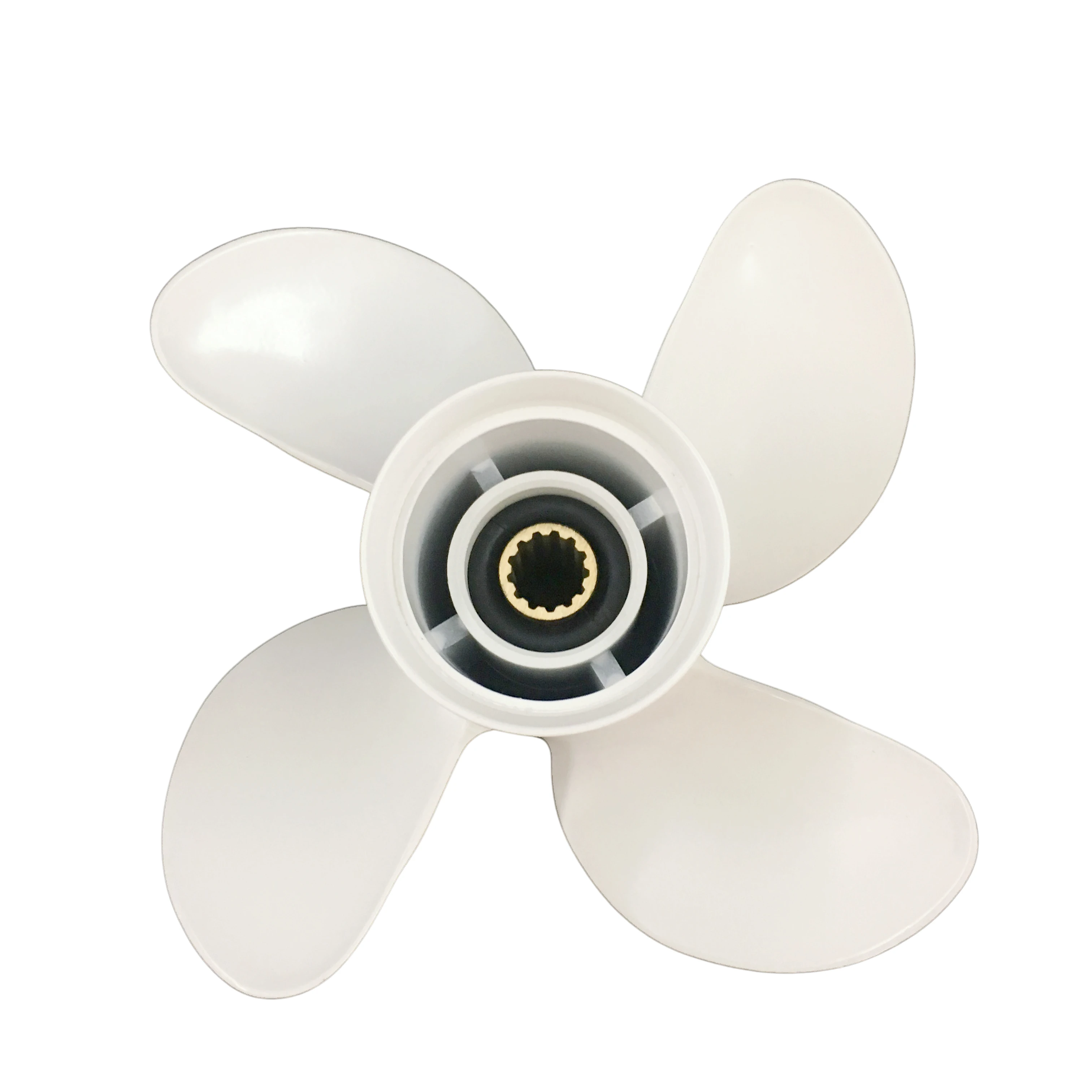 Boat-propeller-suit-for-Yamaha-10-5-8X12-aluminum-prop-25-60HP-4-Blade ...
