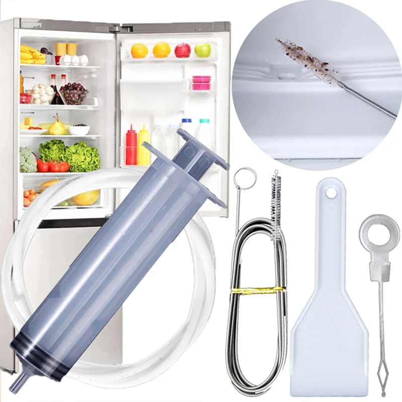 Long-Flexible-Refrigerator-Scrub-Brush-Flexible-Soft-Dredge-Drainage ...