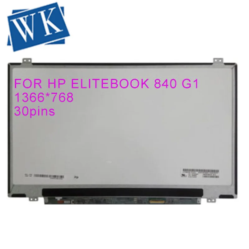 14'' LCD LED SCREEN FOR HP ELITEBOOK 840 G1 Replacement for Laptop ...