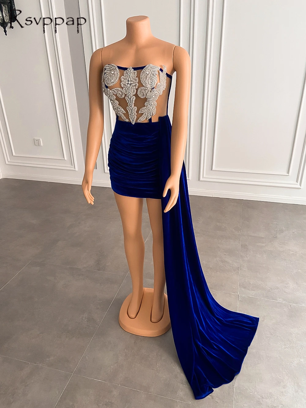 Short Royal Blue Prom Dresses 2022
