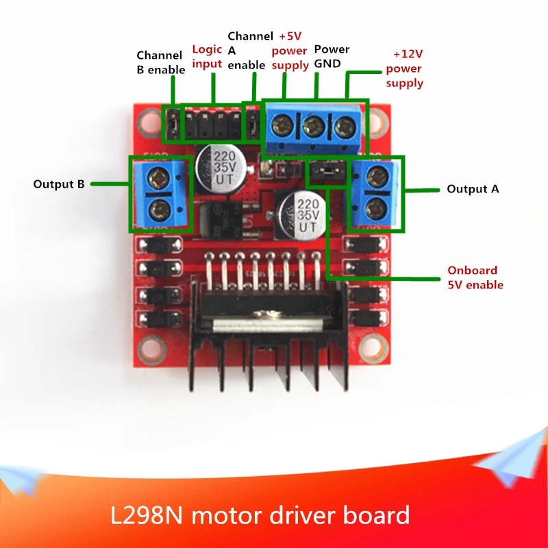 L298n motor driver and freescale microcontroller - gaswviewer