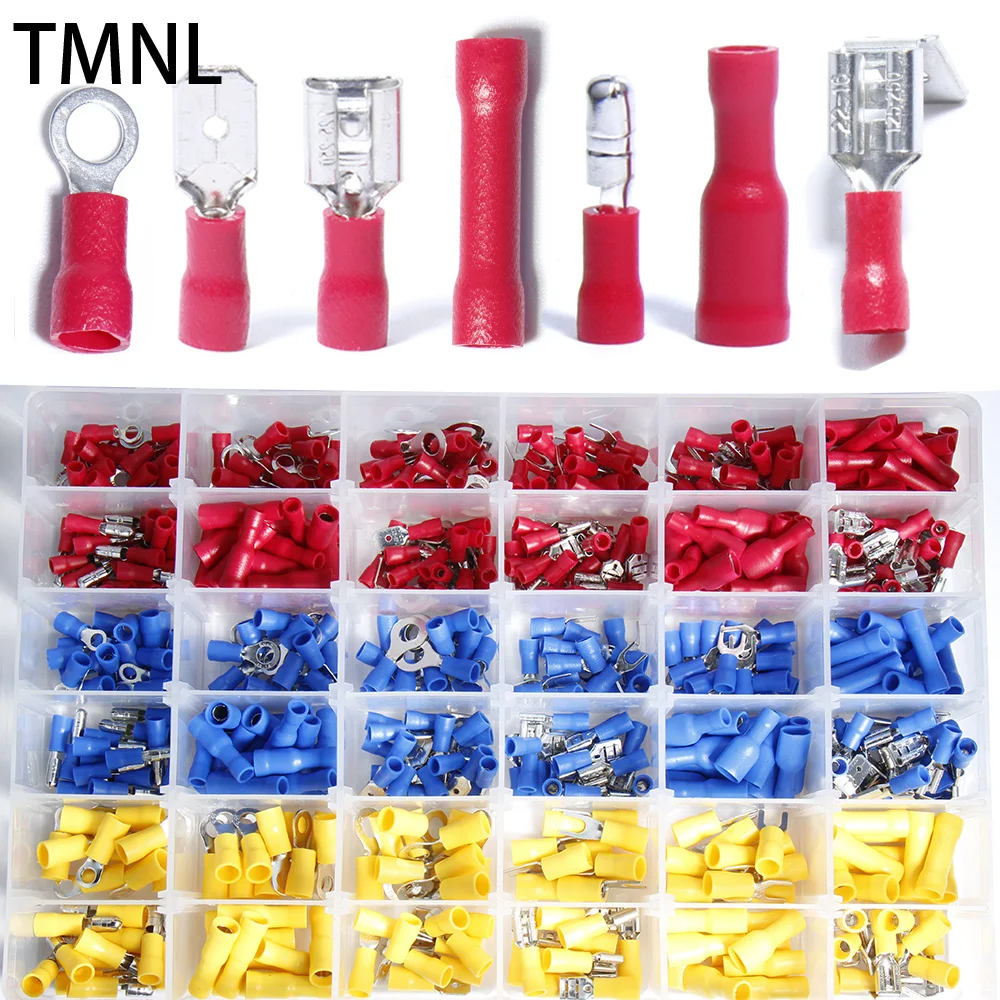Crimped Connectors Electrical Cable Round shaped Plug pressing fast ...