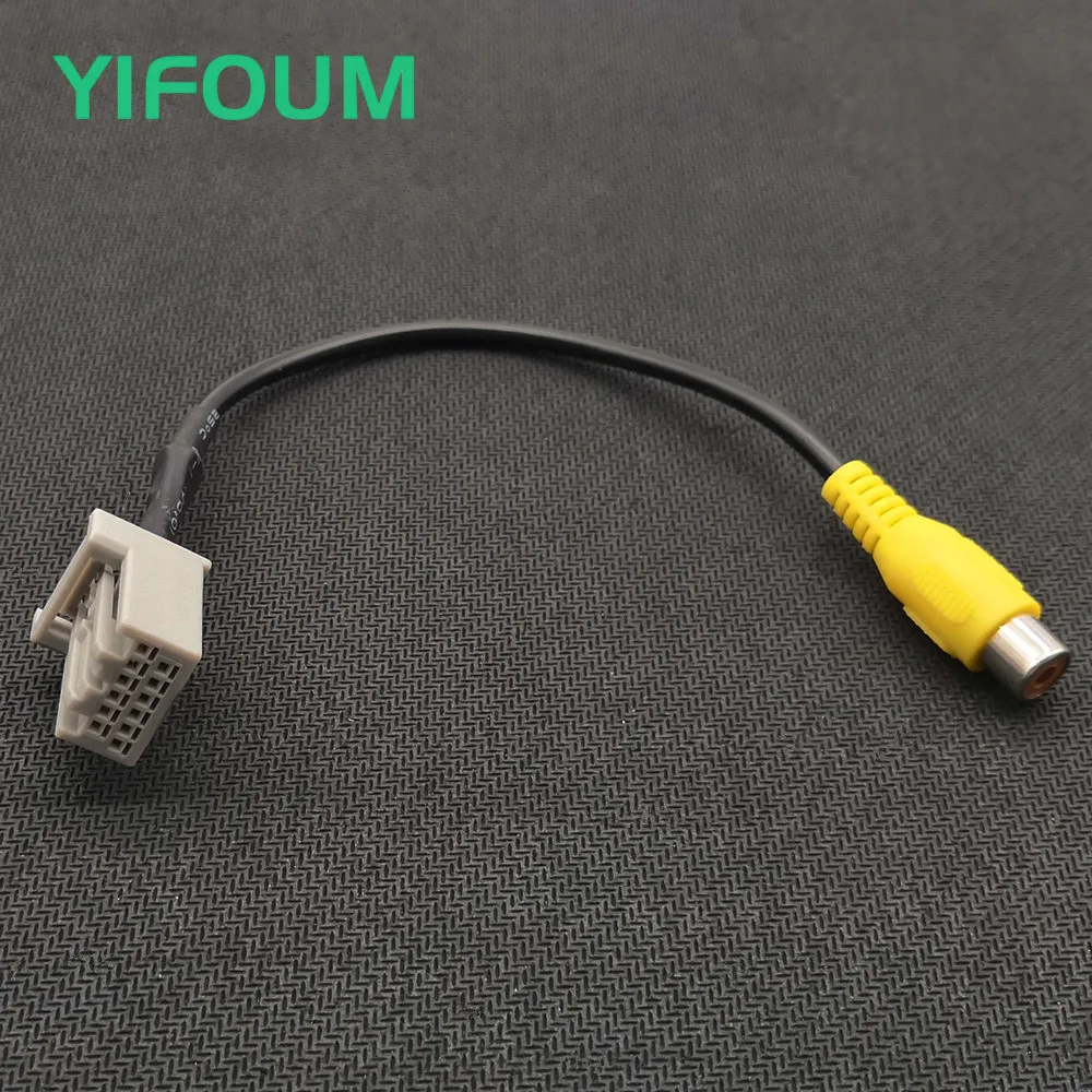 YIFOUM-12Pin-Original-Video-Input-Switch-Reverse-Camera-RCA-Adapter ...