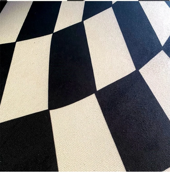 3d Illusion Trap Carpet Area Vortex Round Rugs For Bedroom Washroom ...