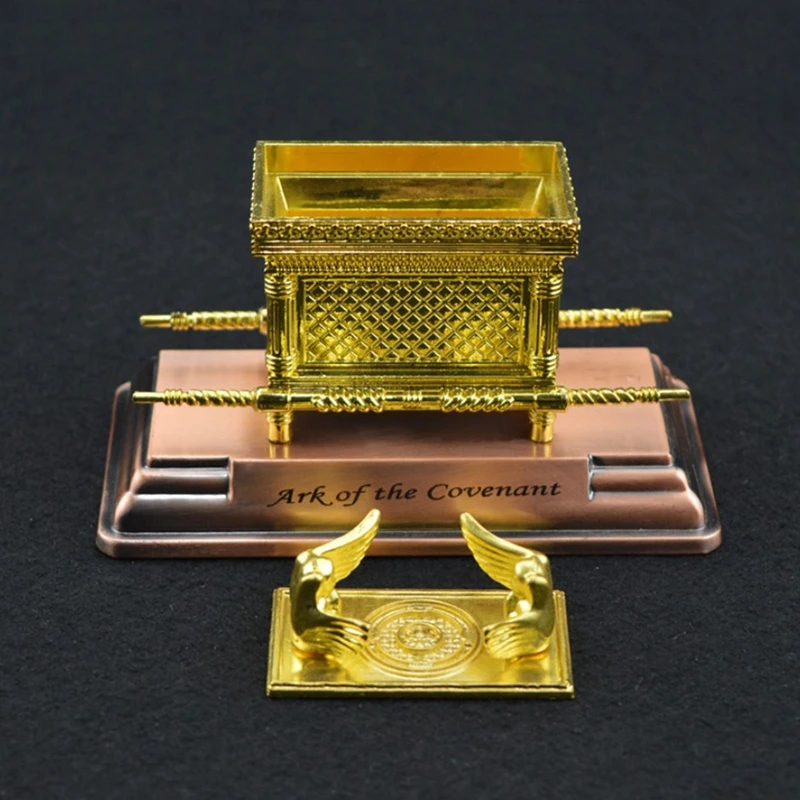 The Ark Of The Covenant Replica Statue Gold Plated With Ark Contents ...