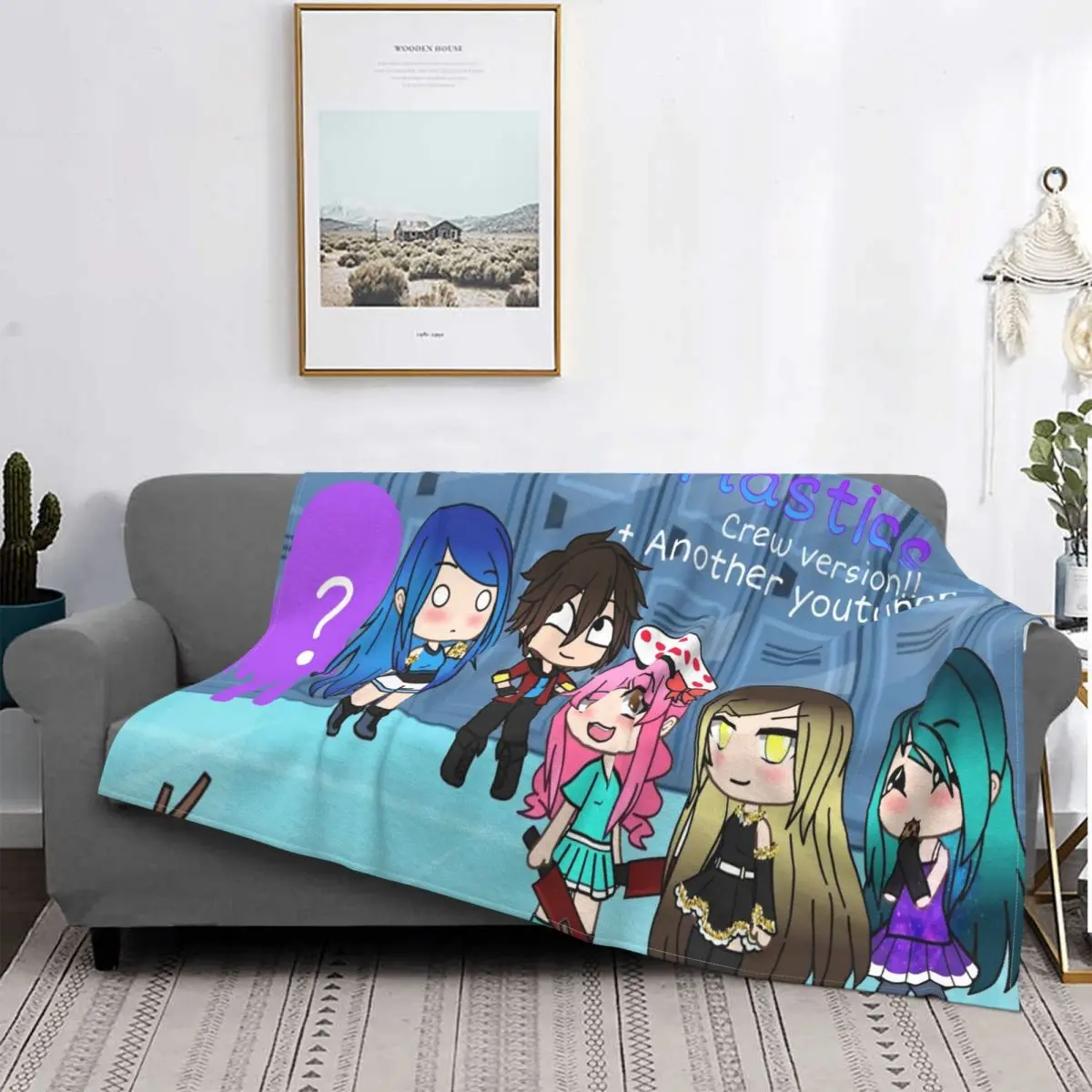 Gacha-Life-Funneh-Krew-Gacha-Hoodies-Women-Bedding-Muslin-Cover ...