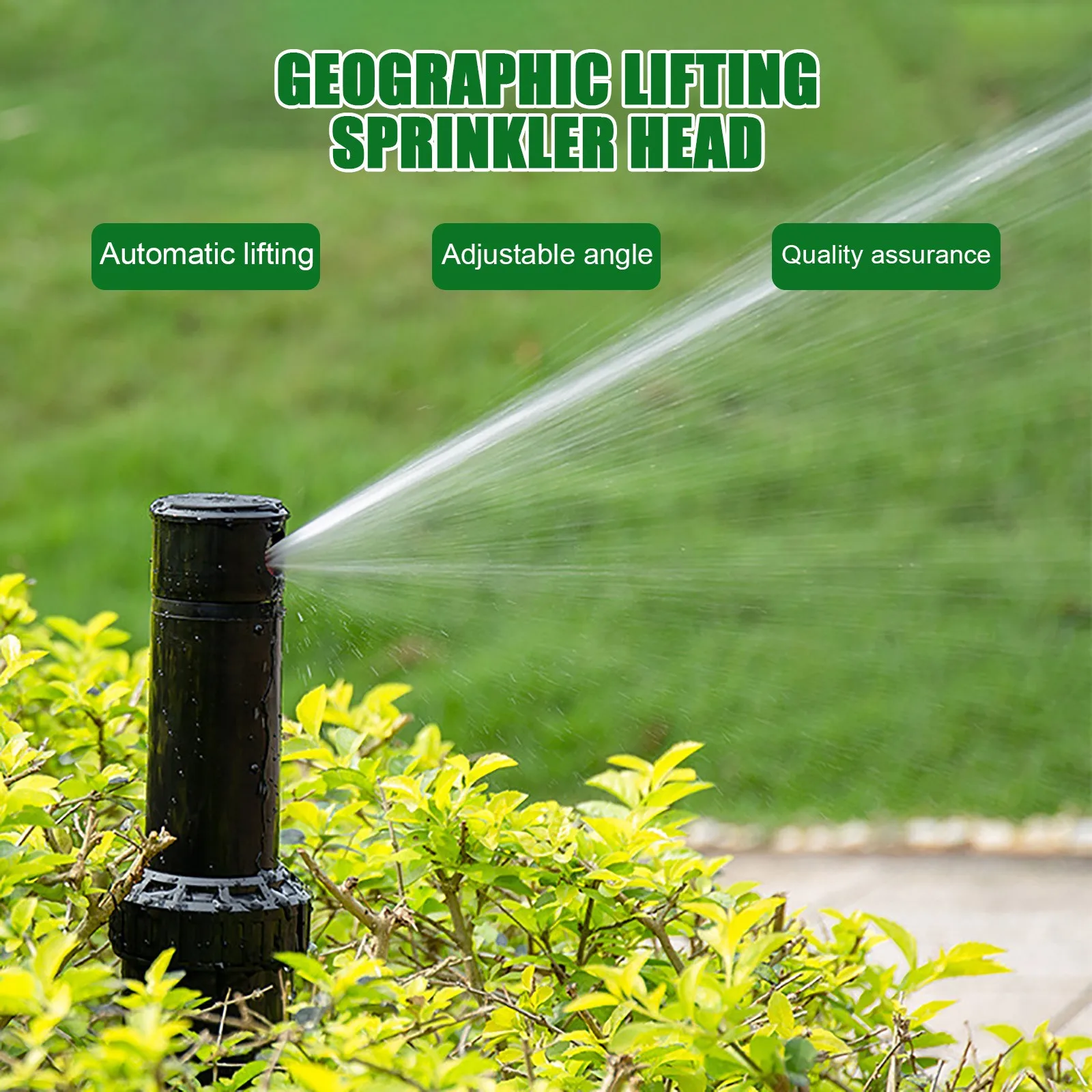 1pc Buried Telescopic Sprinkler Garden Garden Courtyard Lawn Buried ...