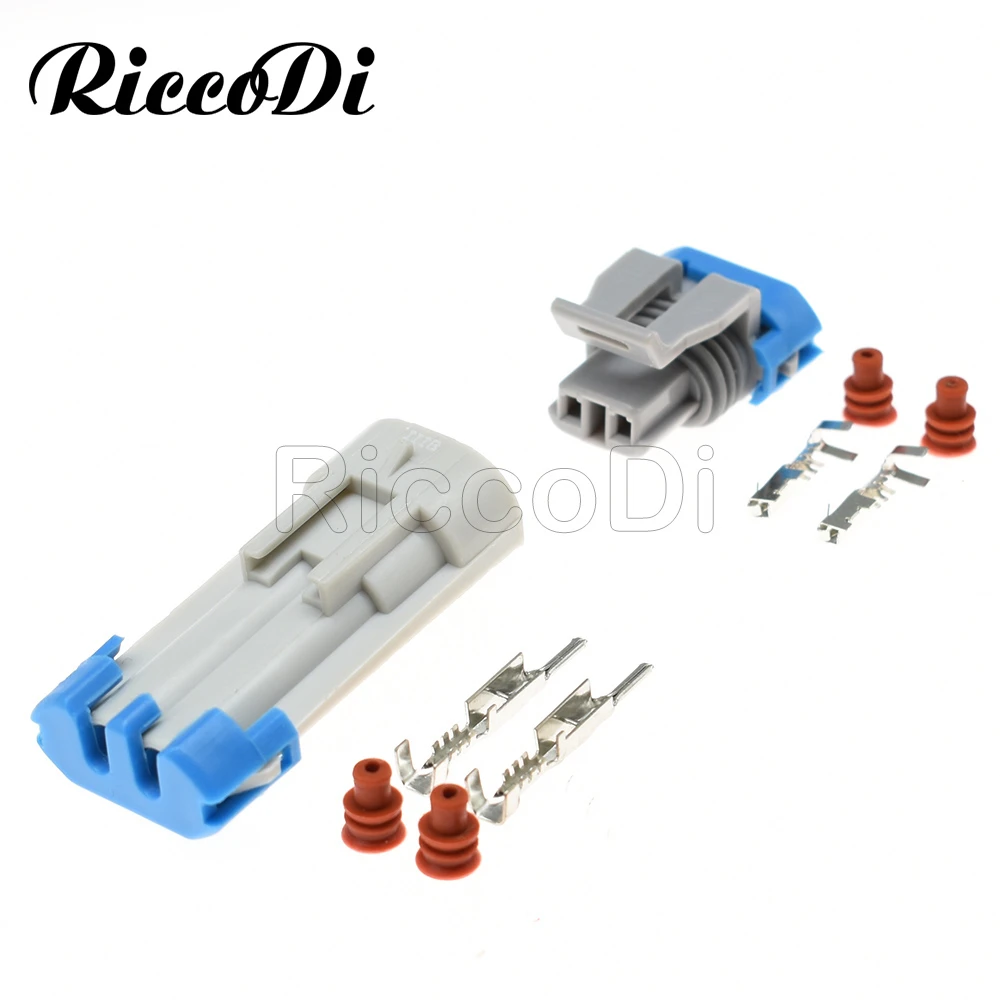 3sets Kits Delphi 2 Pin Way Electric Waterproof Valve Plug Gray Pa66 ...