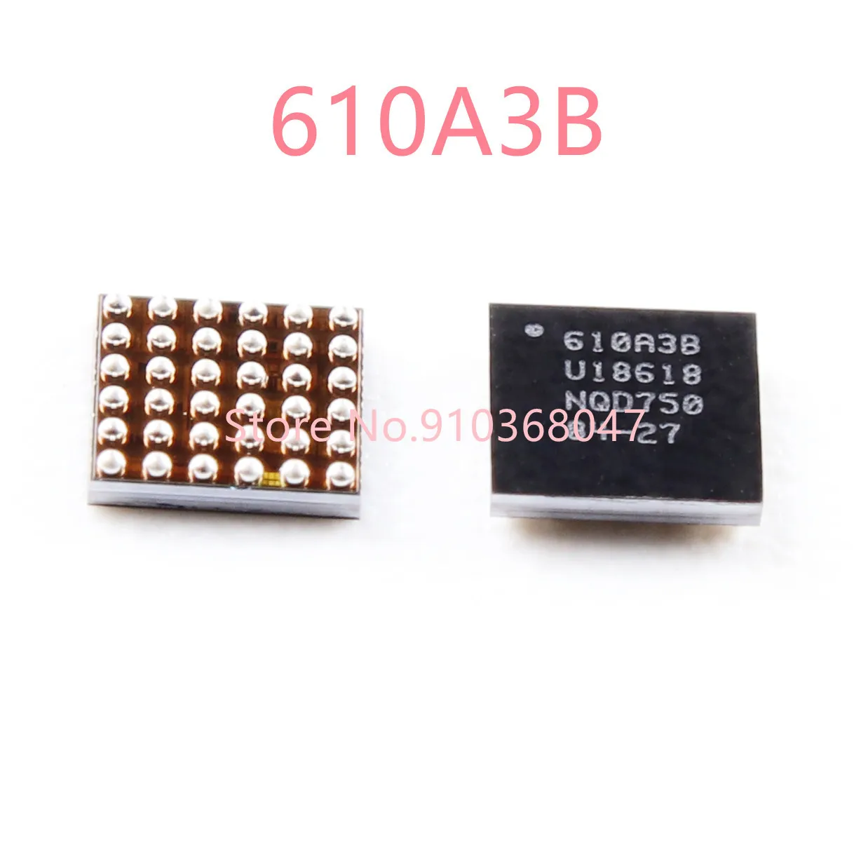 3-20Pcs Original 610A3B For iPhone 7 7Plus U2 Charger IC 7G 7P U4001 Tristar IC Charging Chip ...