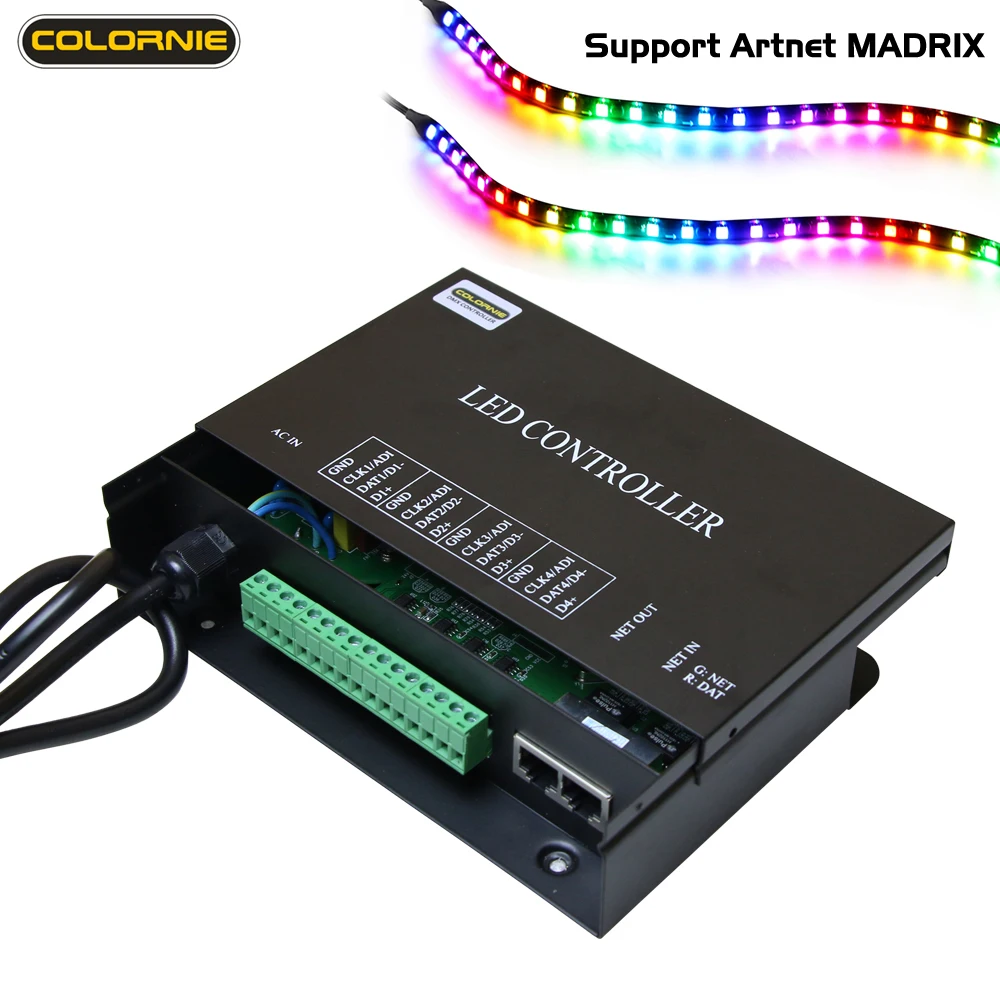 Madrix-Jinx-Artnet-Pixel-Controller-Led-Decoder-WS2811-WS2812-WS2815 ...