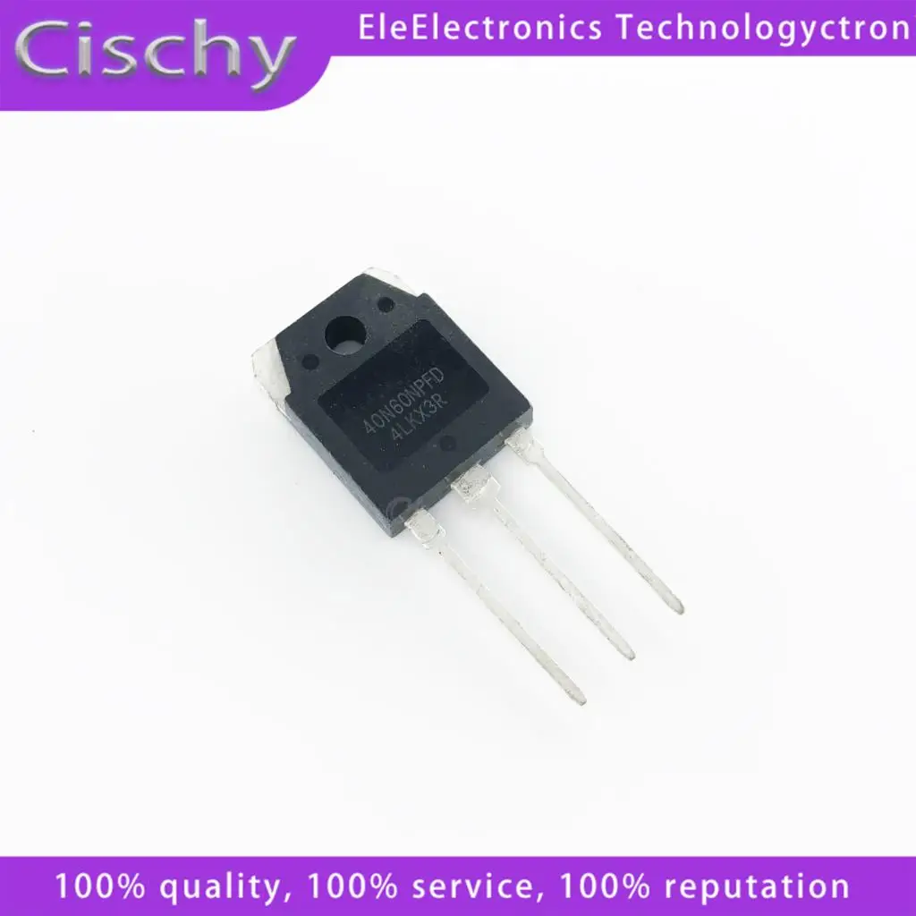 1pcs 40N60NPFD TO 3P 40N60 600V 40A IGBT SGT40N60NPFDPN TO3P|Integrated ...
