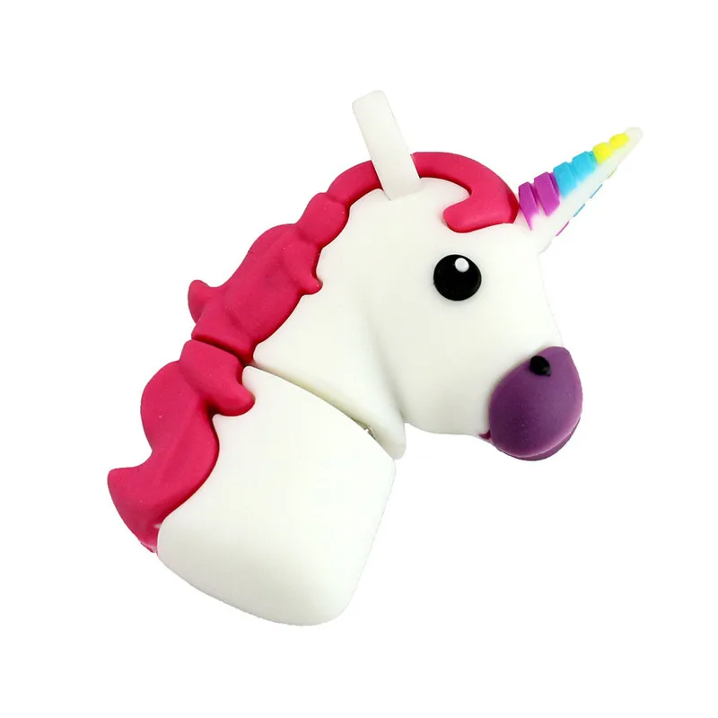 Clé USB,Clé Usb licorne arc-en-ciel,support à mémoire ,lecteur Flash ...