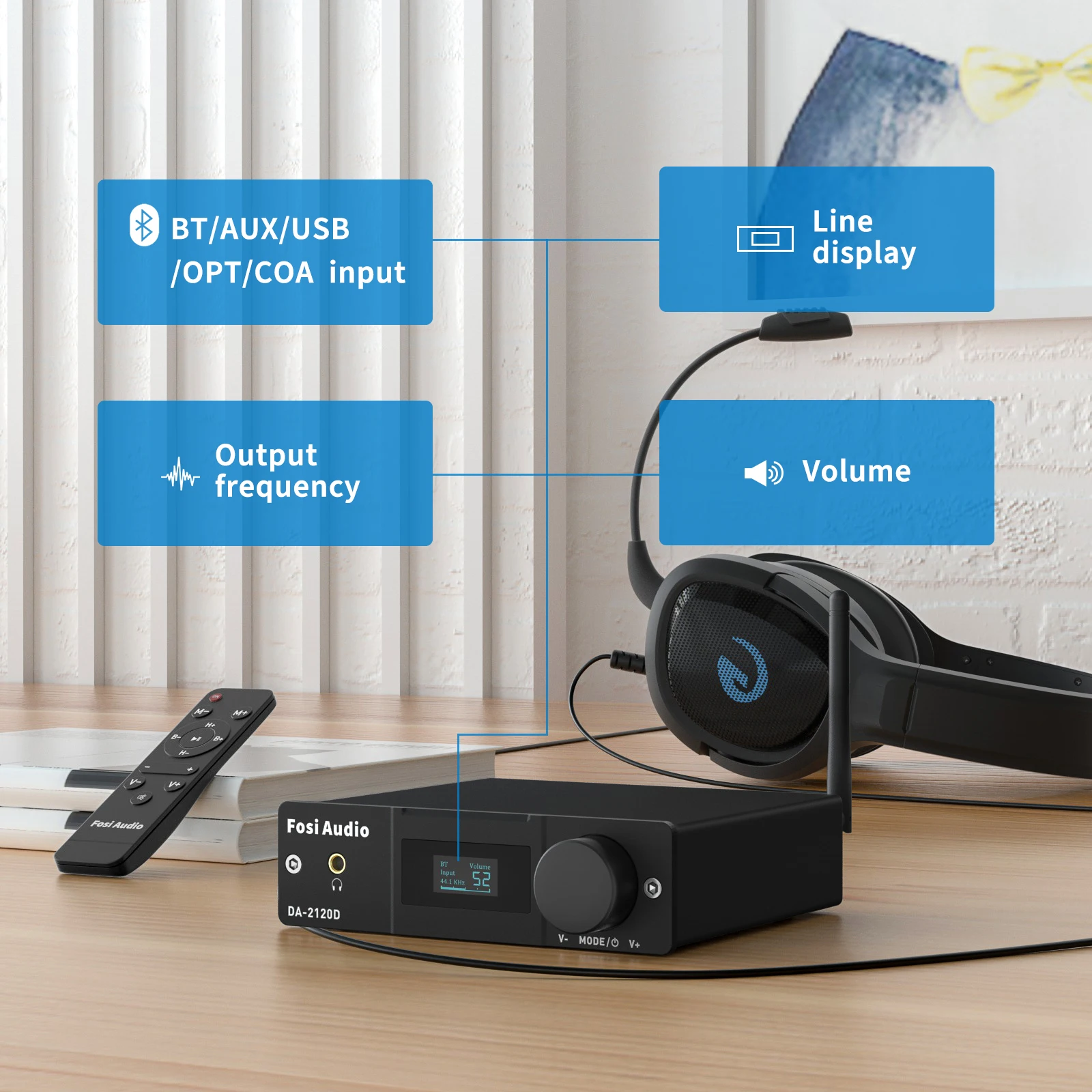 Amplificadores-de-udio-Foci-DA2120D-Bluetooth-2-1-Canais-Stereo-USB-DAC ...