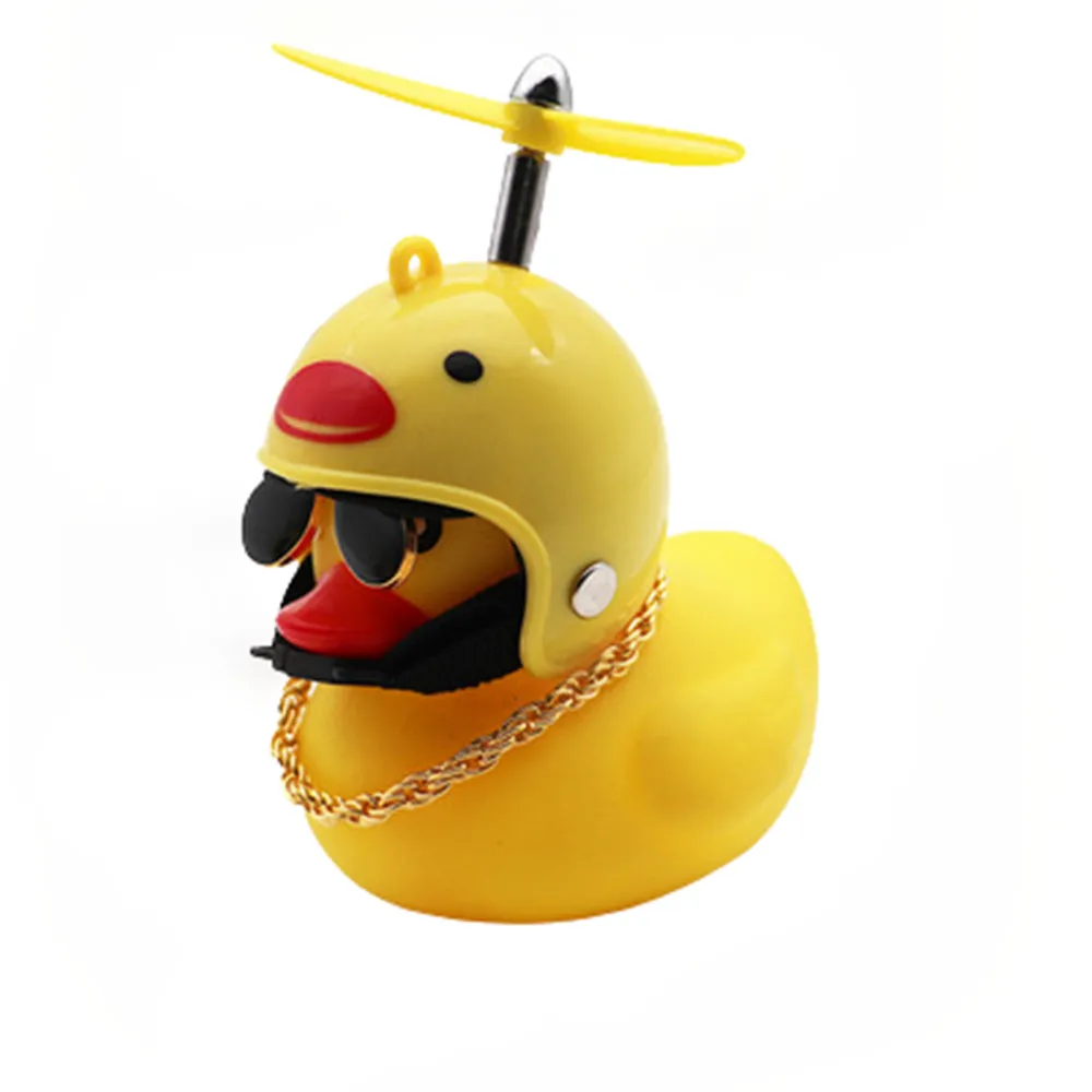 Canard - Casque de voiture en forme de petit canard jaune, style de ...