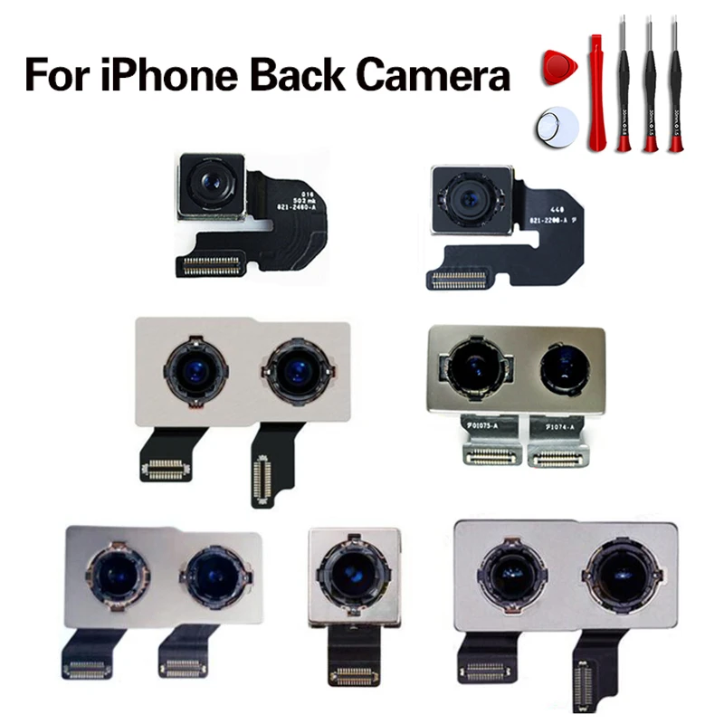 Original Main Back Rear Camera With Flash Module Sensor Flex Cable For ...