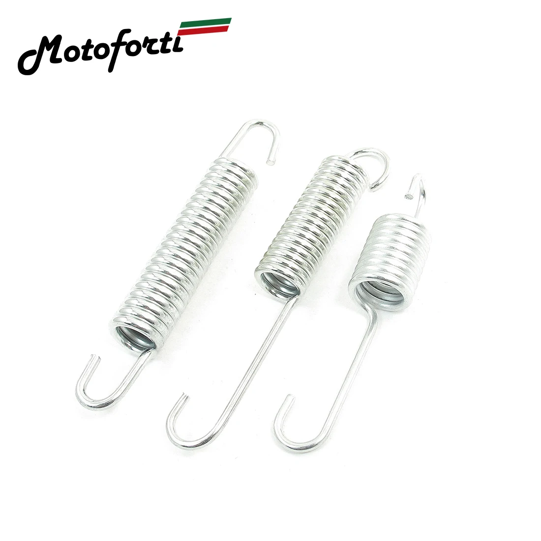 Motoforti 3 in 1 Ring Metal Motorcycle Side Stands Kickstand Spring ...