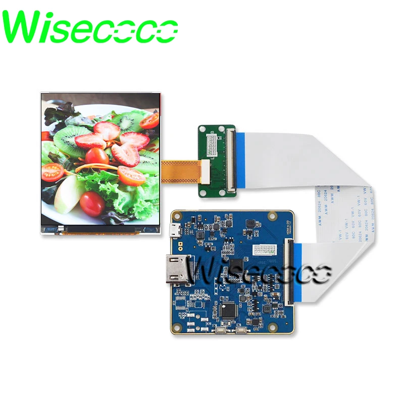 Wisecoco 3.5 inch IPS LCD display 1440x1600 High Resolution MIPI Controller Board For HMD VR AR ...