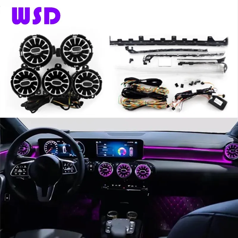 Lumi-re-ambiante-LED-pour-Mercedes-Benz-W177-lumi-re-d-ambiance-int ...