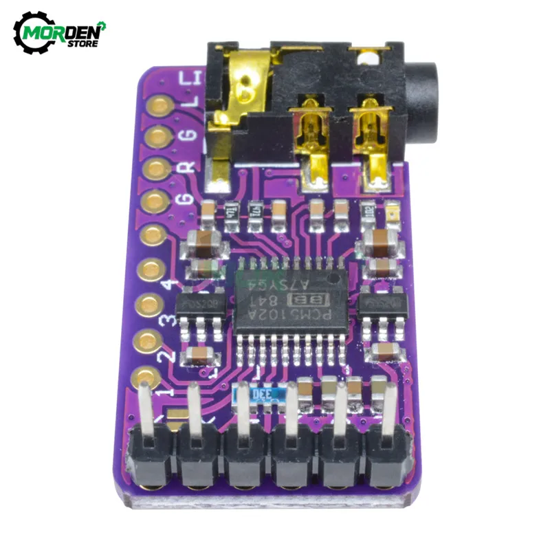 Interface-I2S-PCM5102A-DAC-Decoder-GY-PCM5102-I2S-Player-Module-For ...