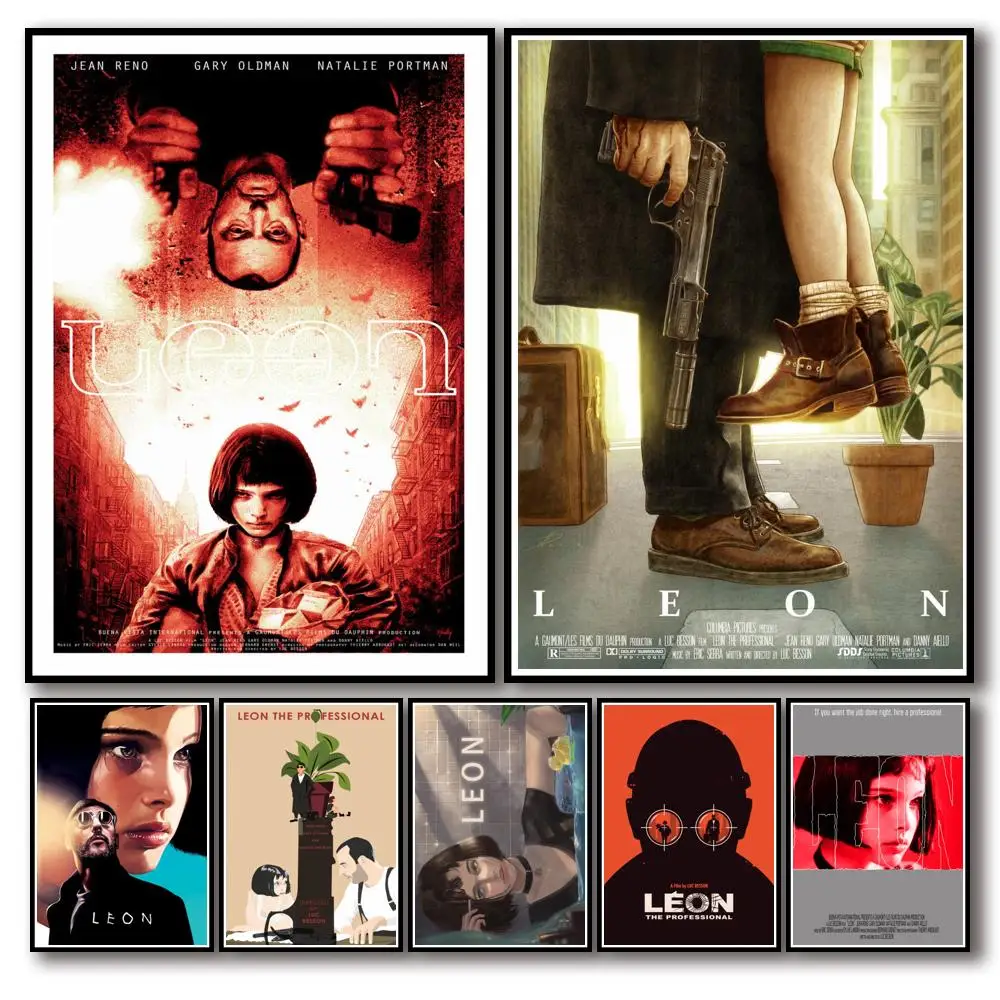 39-Designs-Luc-Besson-Movie-L-on-Whitepaper-Poster-Artwork-Homedecal ...