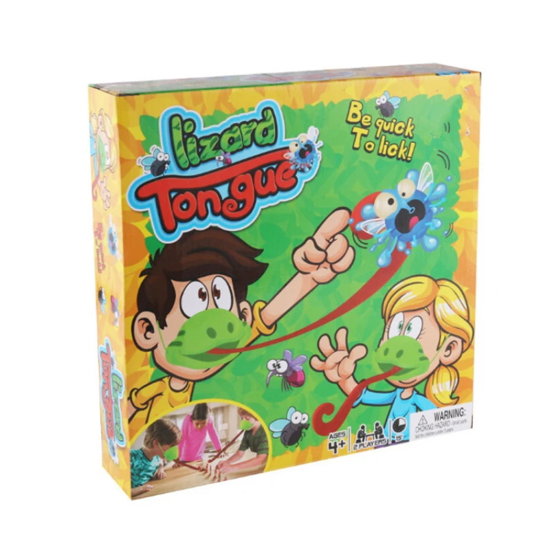 Greedy Chameleon Game Lizard Spit Tongue Toys Children Interactive ...