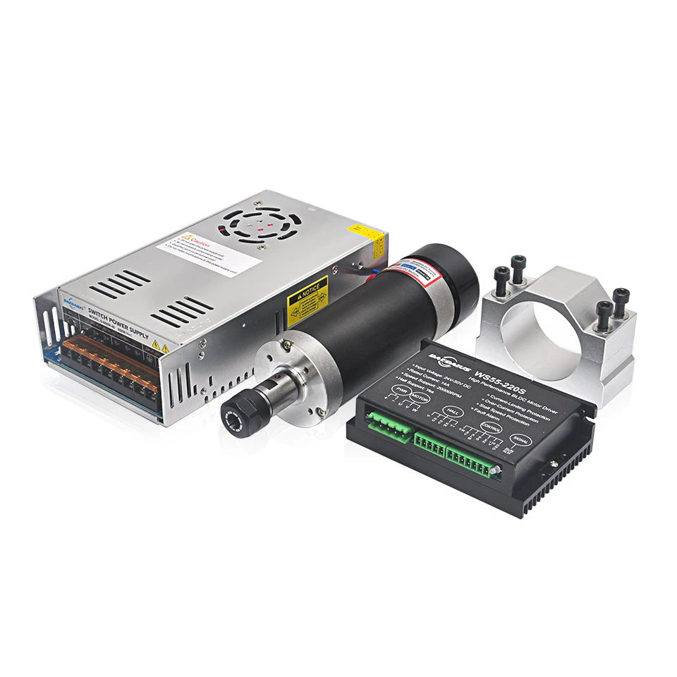 Daedalus 600w ER16 CNC Brushless Spindle Motor 48v DC Old Version ...