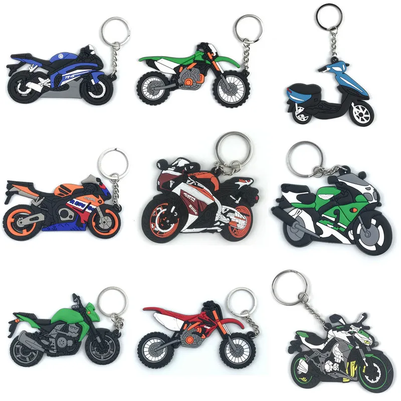 3D-Motorcycle-Accessories-Motorcycle-KeyChain-Rubber-Motorcycle-Key ...