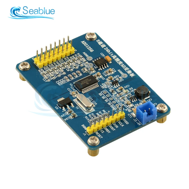 ADS1256 24-bit AD High-precision Acquisition Module 24-bit, 53% OFF