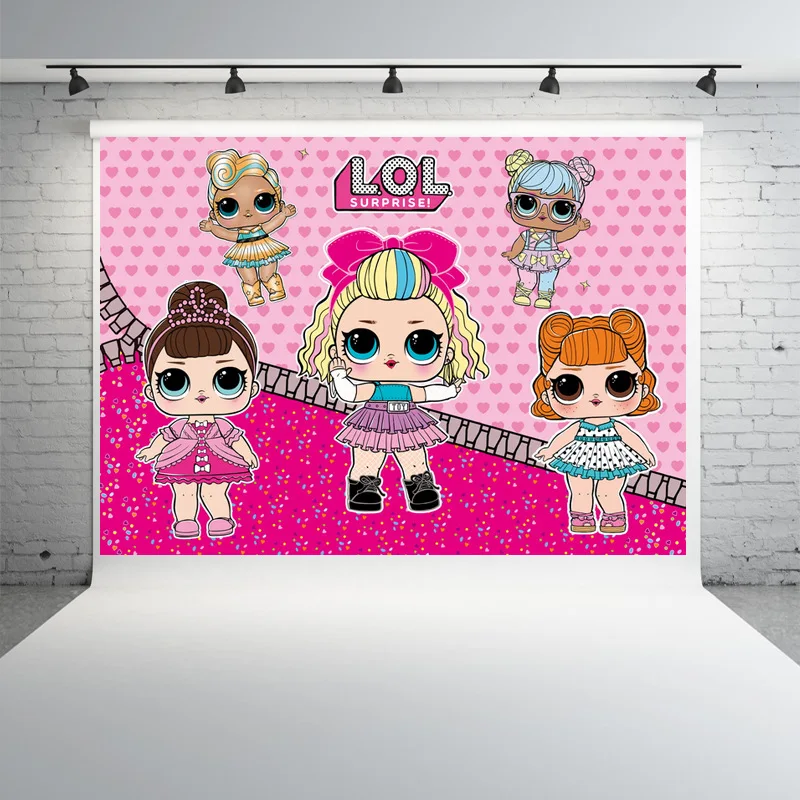 LOL Surprise Dolls Background Cartoon Character Backdrop for ...