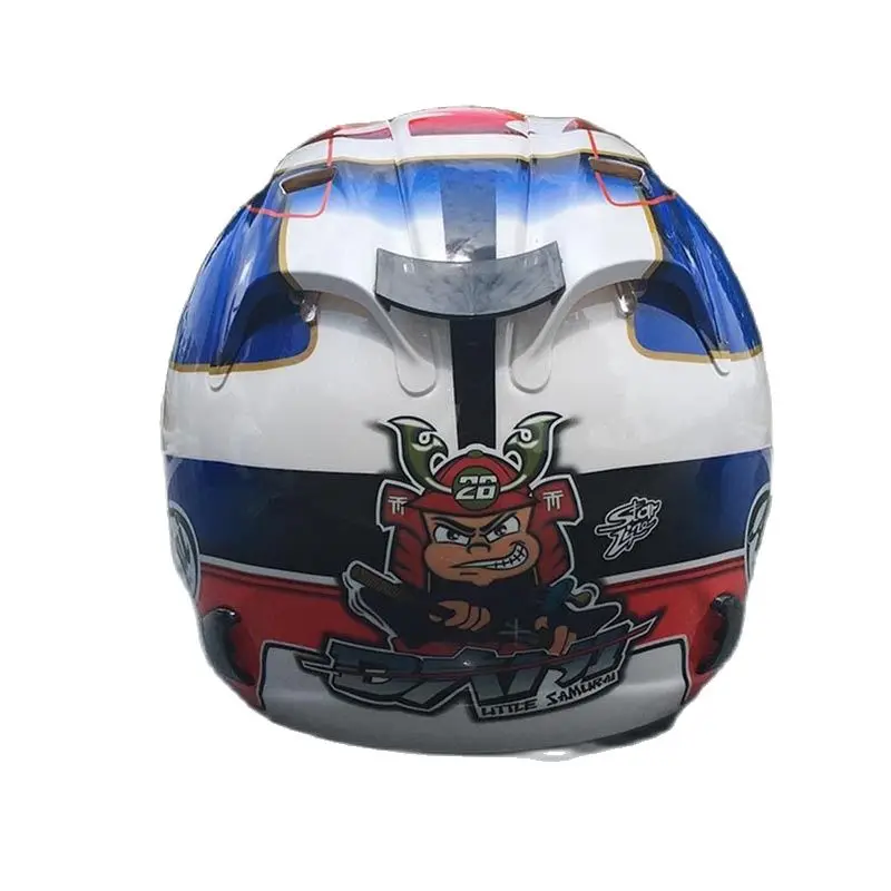 Newest Blue Color Motorcycle Half Helmet Women And Men Unisex Gear Head ...