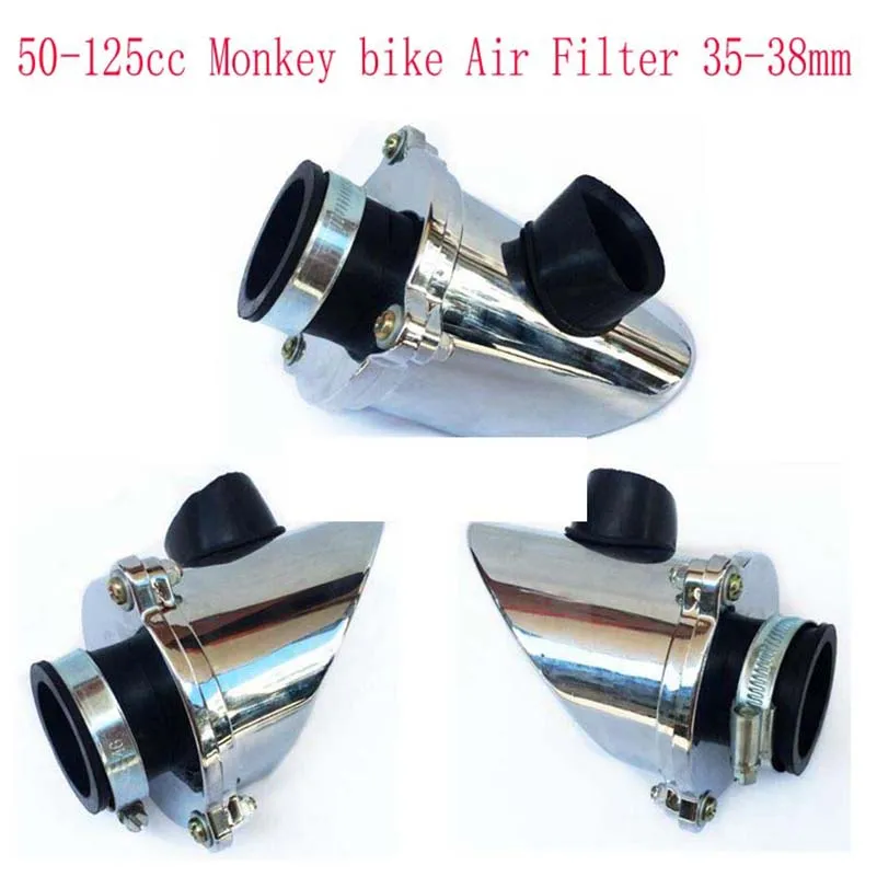 Mini Motorcycle Scooter Silver Motorcycle Air Filter Fit For Honda ...