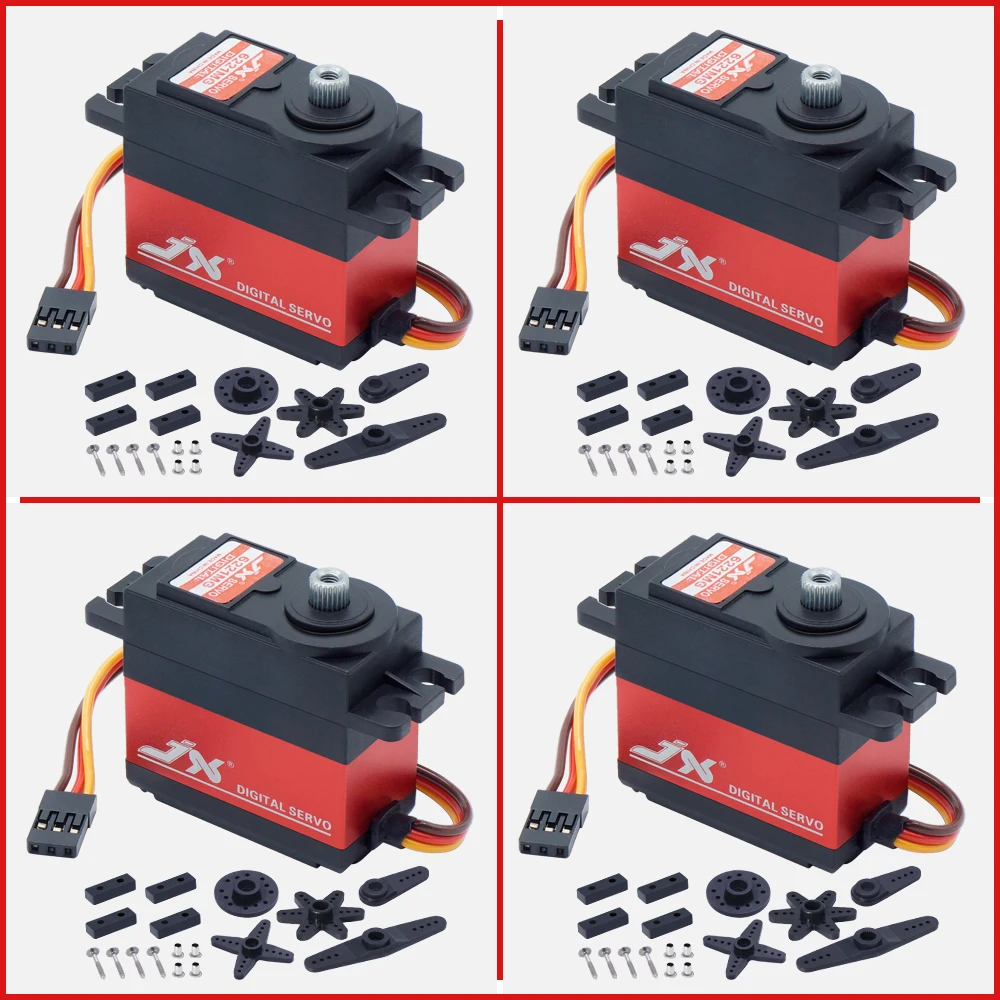 4PCS JX Servo PDI-6221MG 62g 20kgHigh Precision Metal Gear Digital ...