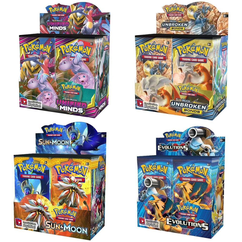 324 stücke Pokemon karten Schwert & Schild Booster Box spiel Sammeln ...