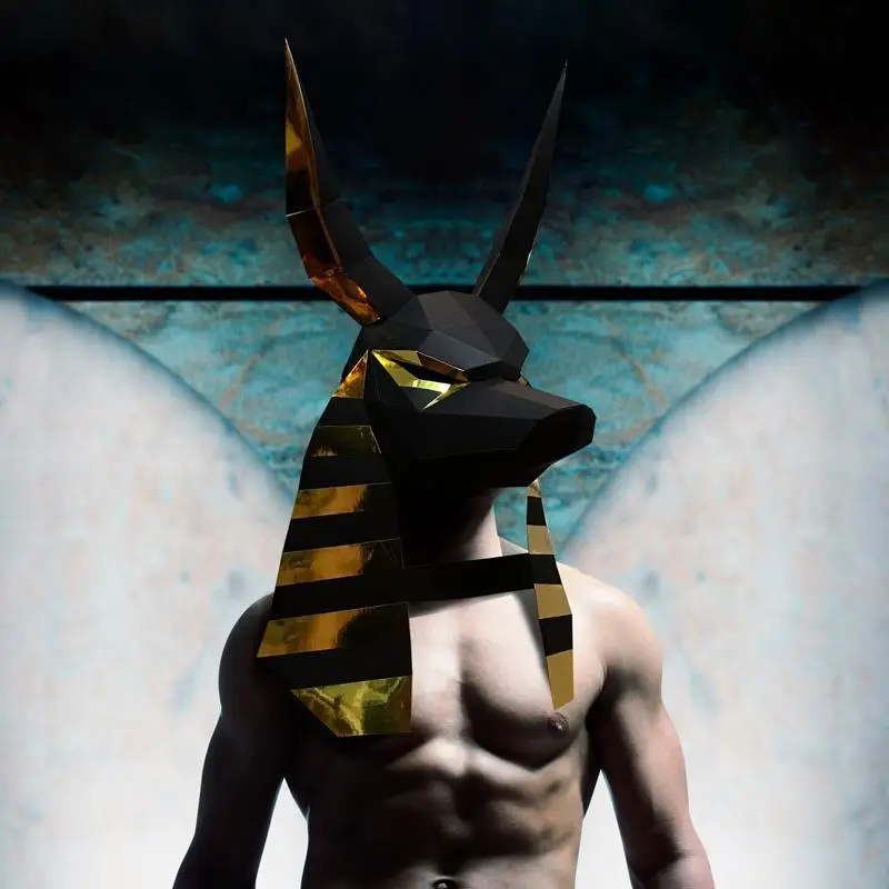 Egyptian God Anubis Mask