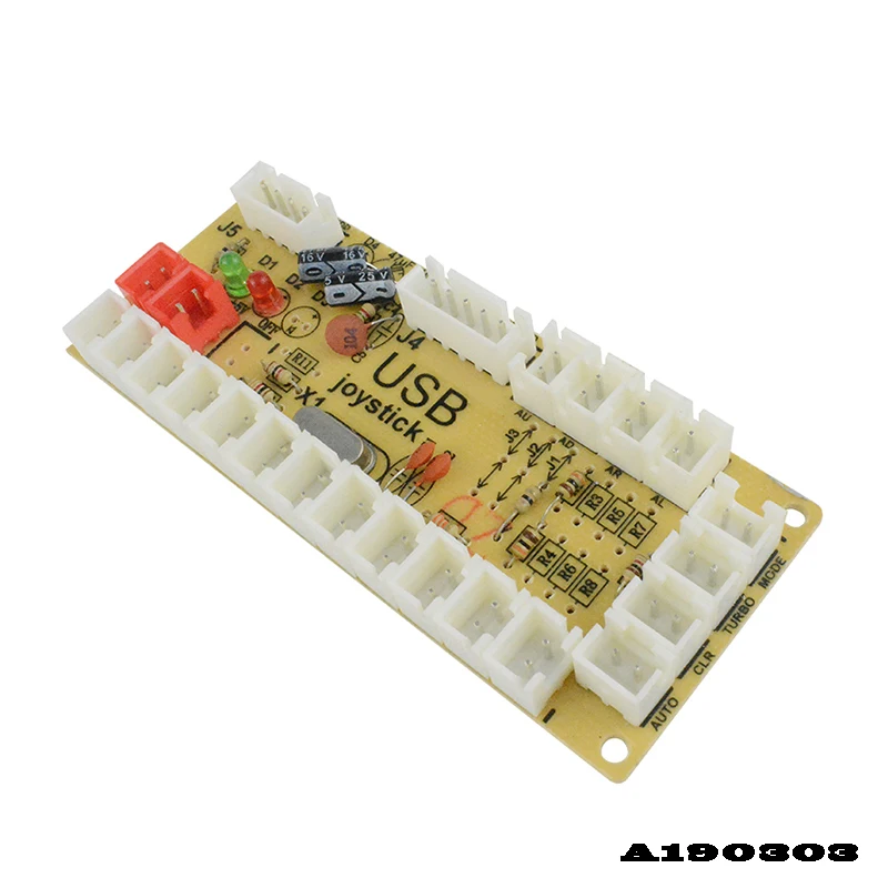 Usb Arcade Zero Delay Encoder Board Pc To Joystick Multicade Simulator ...