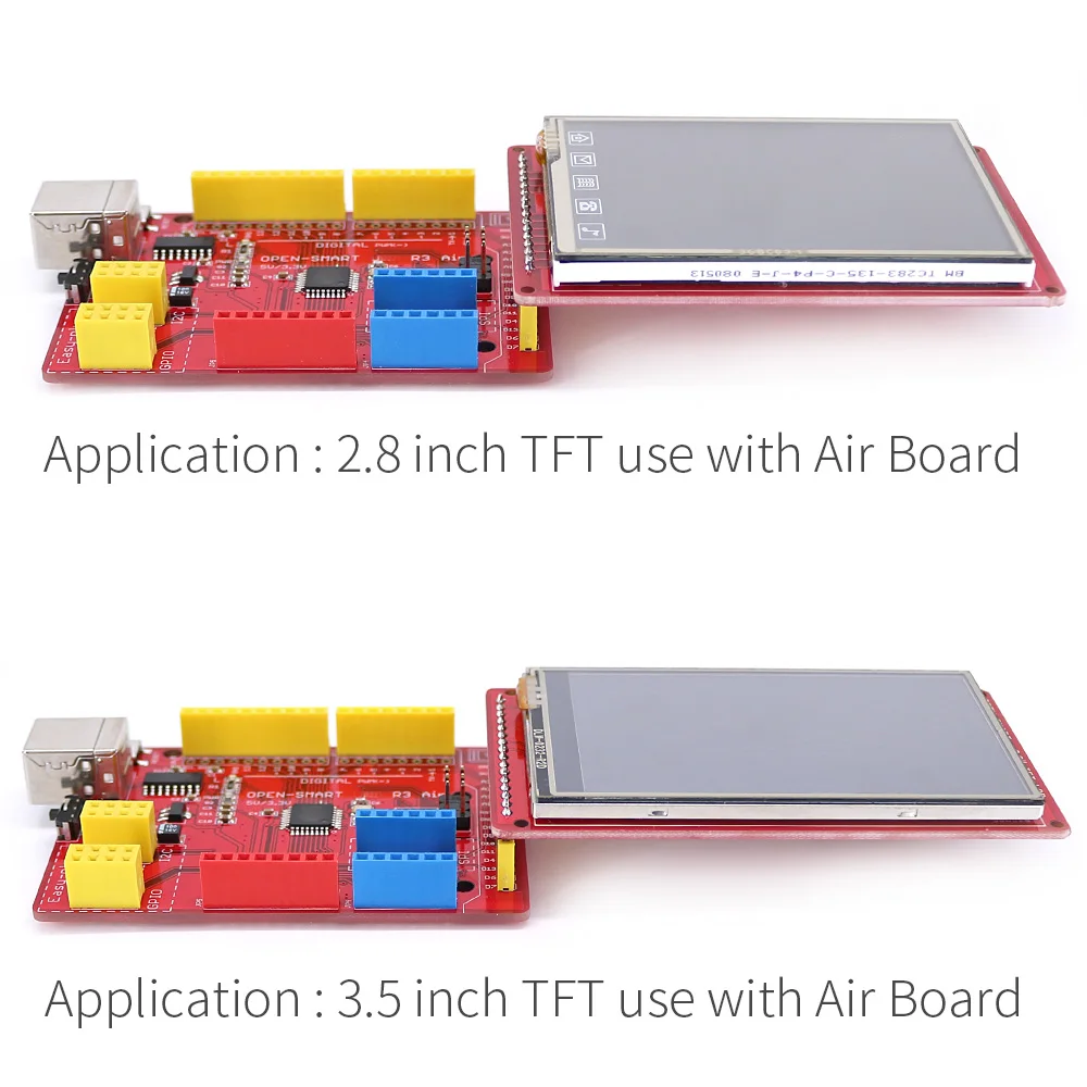 OPEN-SMART ATMEGA328P (CH340) DIY Air Board with USB Cable Easy-Plug ...