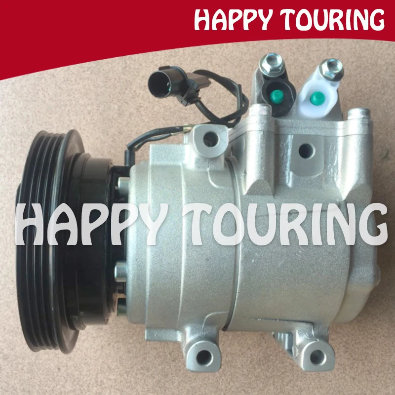 HS15 AC aircon คอมเพรสเซอร์เครื่องปรับอากาศคอมเพรสเซอร์สำหรับ Hyundai ...